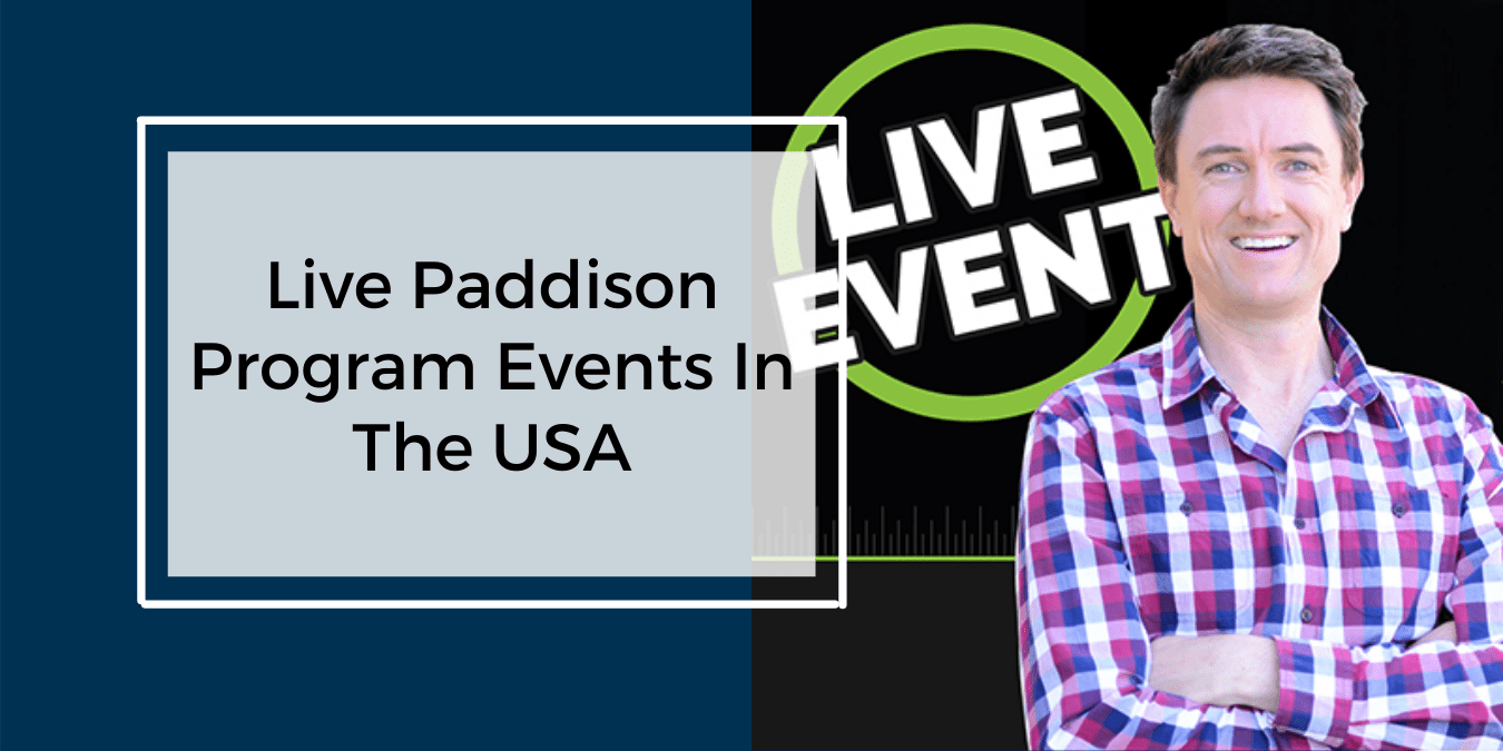 Paddison Program Live - Events Across the USA and more